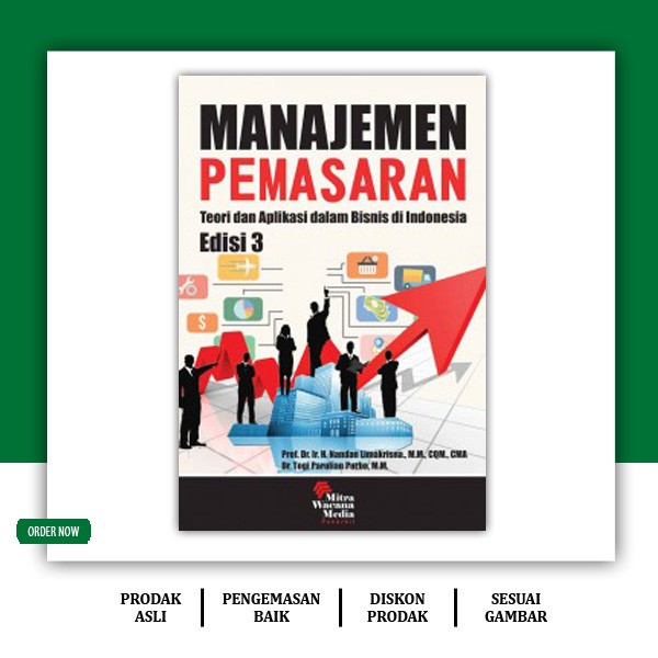 Jual Manajemen Pemasaran Teori & Aplikasi Dalam Bisnis di Indonesia Edisi 3 | Shopee Indonesia