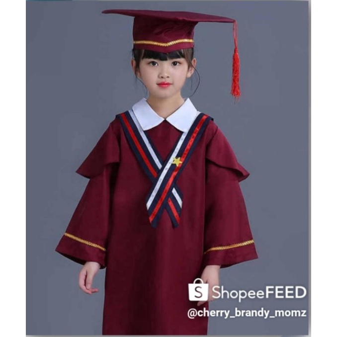 Jual Baju Toga Wisuda Anak TK/Paud, Toga Wisuda Premium High Twis ...