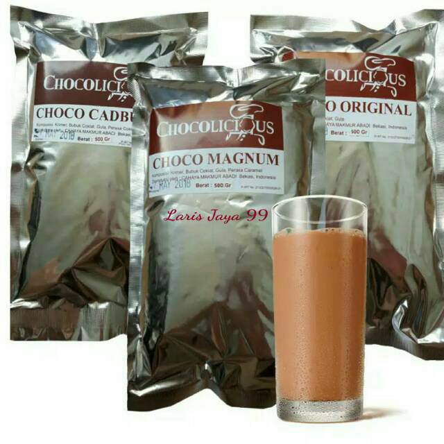 Jual BUBUK MINUMAN COKLAT / NYOKLAT CHOCOLISIUS 500 GRAM | Shopee Indonesia