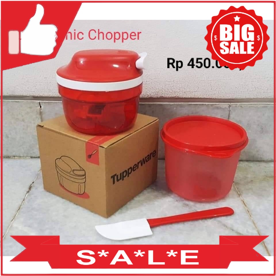 Jual Tupperware SuperSonic Chopper dengan Free super sonic Tupperware ...
