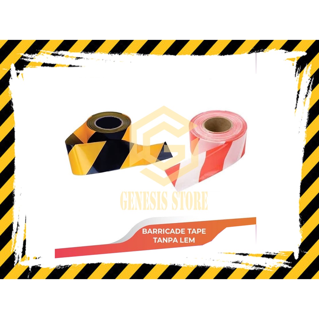 Jual PEMBATAS PROYEK POLICE LINE YELLOW LINE SAFETY LINE | Shopee Indonesia
