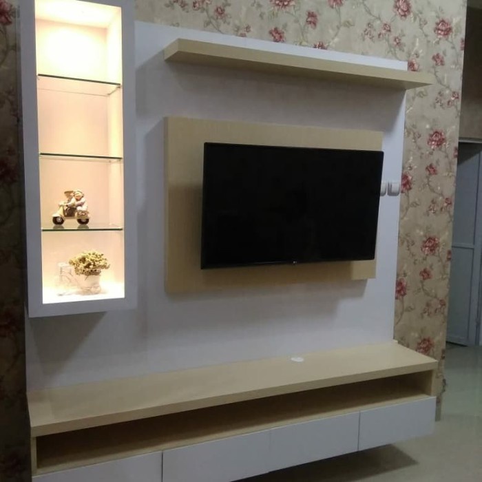 Jual Backdrop TV | produsen backdrop rak tv custome | multiplek hpL ...