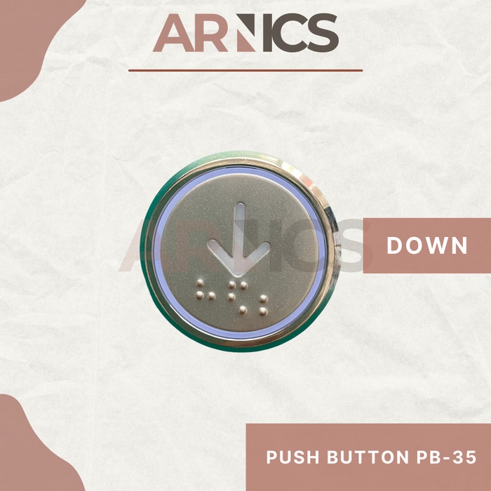 Jual Elevator Push Button Up and Down / Tombol Lift Naik dan Turun ...