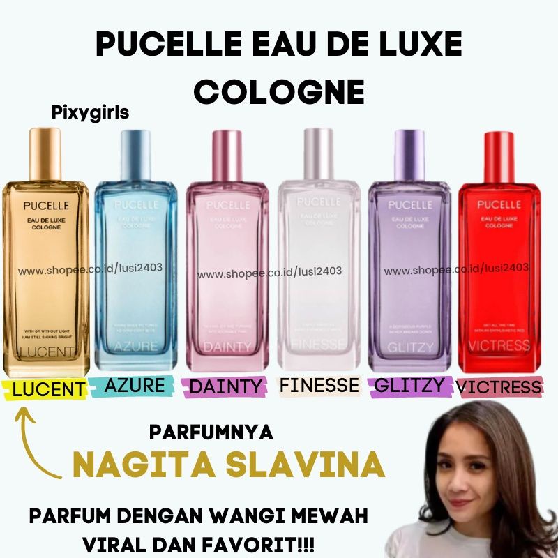 Jual PUCELLE Eau De Luxe COLOGNE Spray 100 (BOTOL KACA)/PUCELLE/PARFUM ...