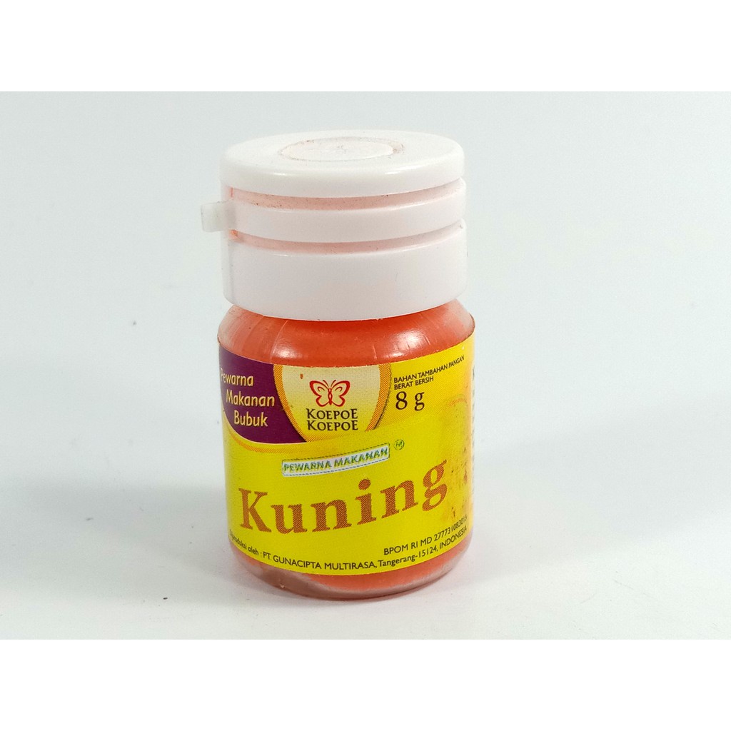 Jual Warna Bubuk Kupu Kuning 8 Gr/Pewarna Makanan | Shopee Indonesia