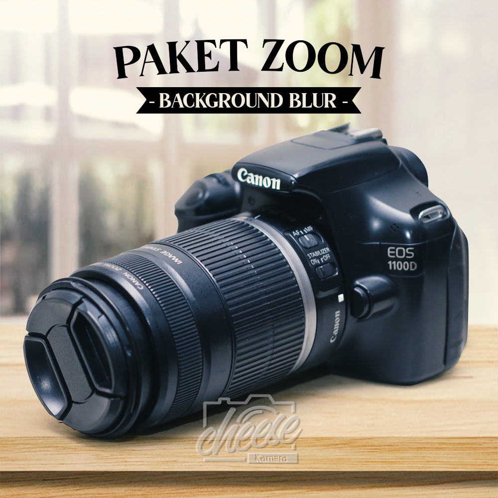 Jual PAKET ZOOM CANON 1100D LENSA TELE 55-250MM HASIL BACKGROUND BLUR ...