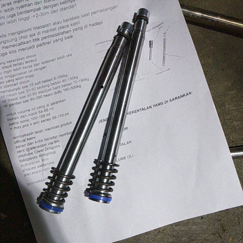 Jual Modif Sulingan shock Depan super Empuk N Max lama new 155 neo ...