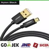 Jual UGREEN KABEL fast CHARGER MICRO USB 2A 2 meter NYLON 2M note 4 5 ...