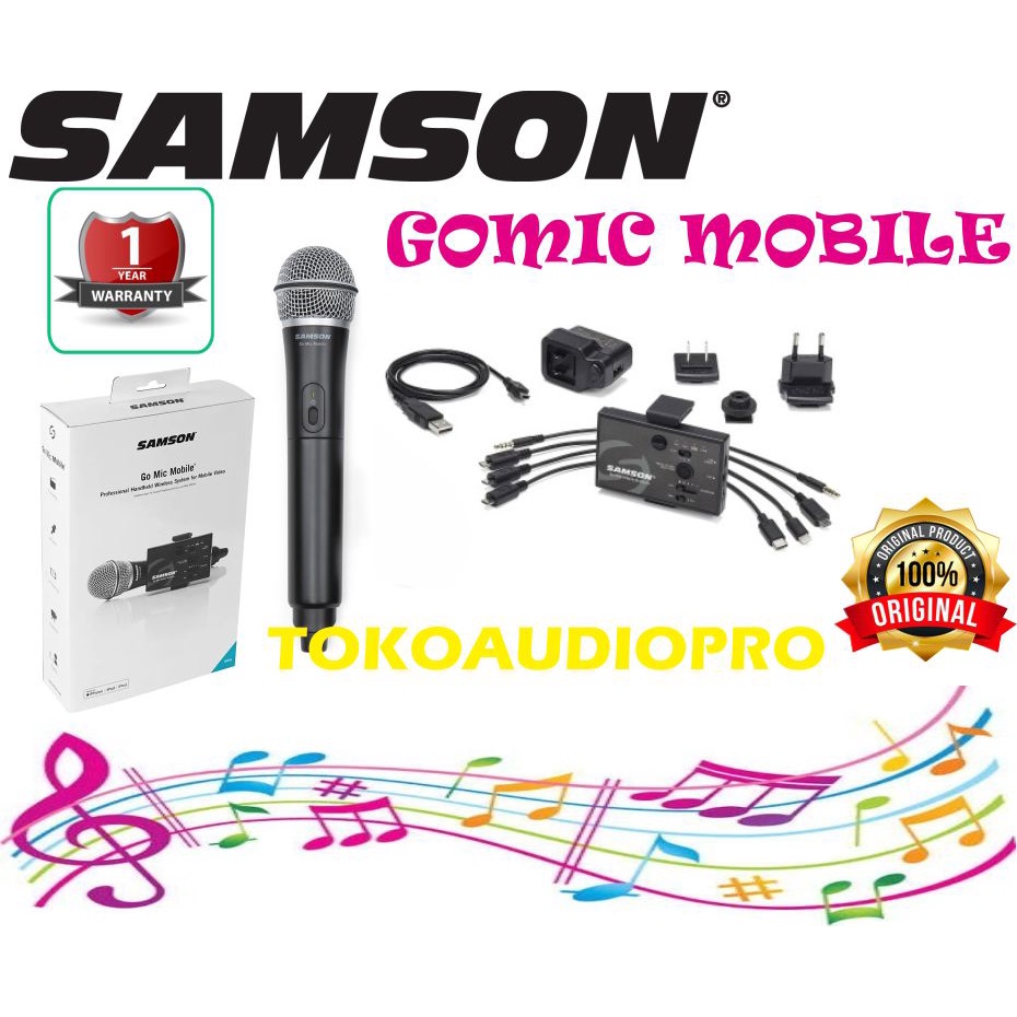 Jual Mic Samson Go Mic Mobile Handheld Wireless System Original ...
