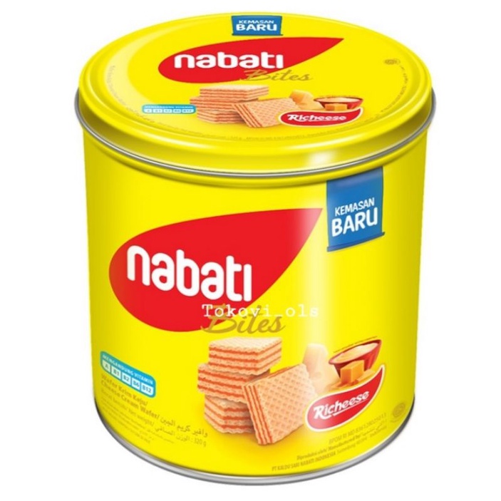 Jual PROMO!! RICHESSE, RICHOCO,NABATI BITES WHITE KALENG 350g | Shopee ...