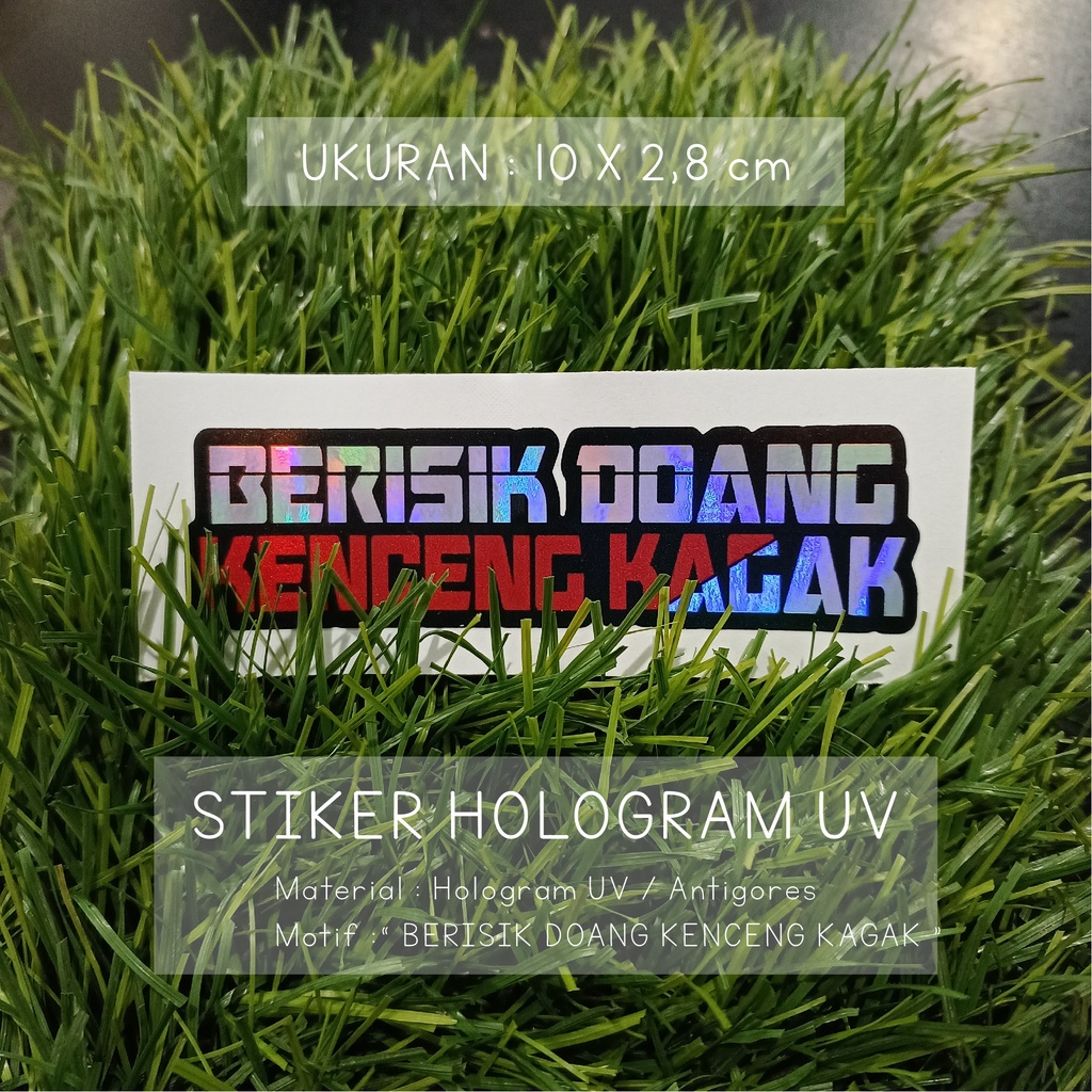 Jual stiker kata-kata / stiker viral / stiker bengkel terbaru / stiker ...