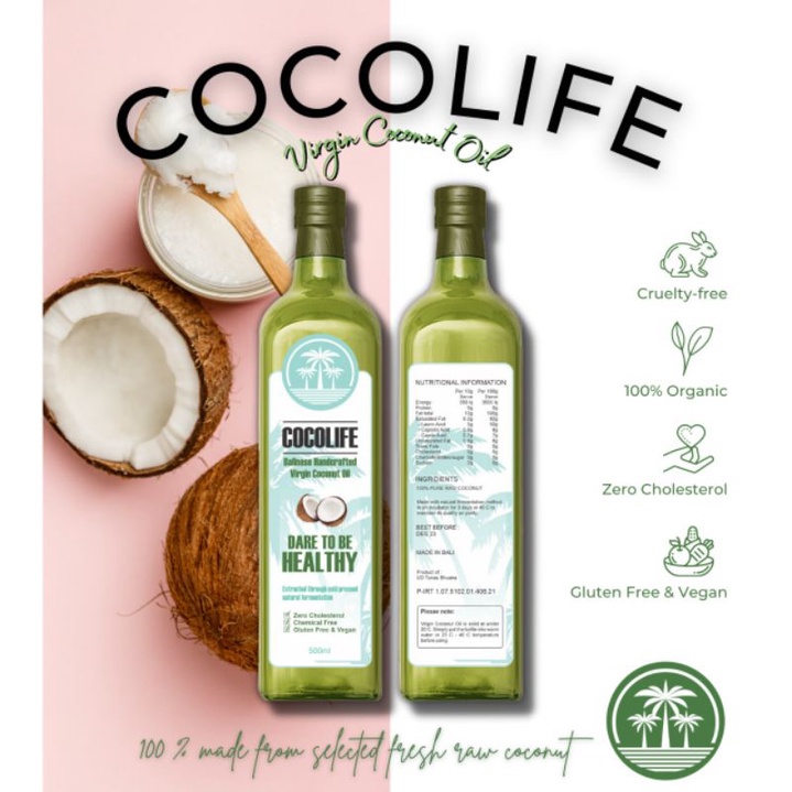 Jual Cocolife Extra Virgin Coconut Oil | Shopee Indonesia