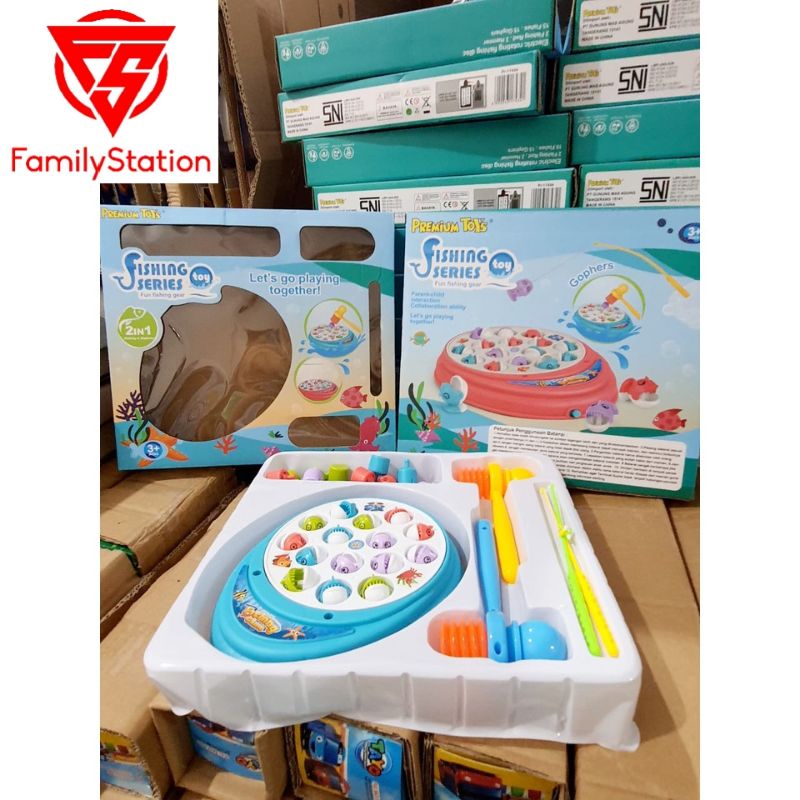 Jual Mainan Anak pancing ikan 2 in 1 pancingan ikan dan pukul tikus ...