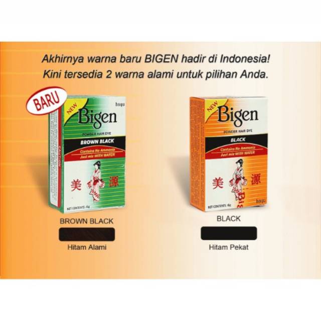 Jual Bigen Powder Hair Dye | Shopee Indonesia