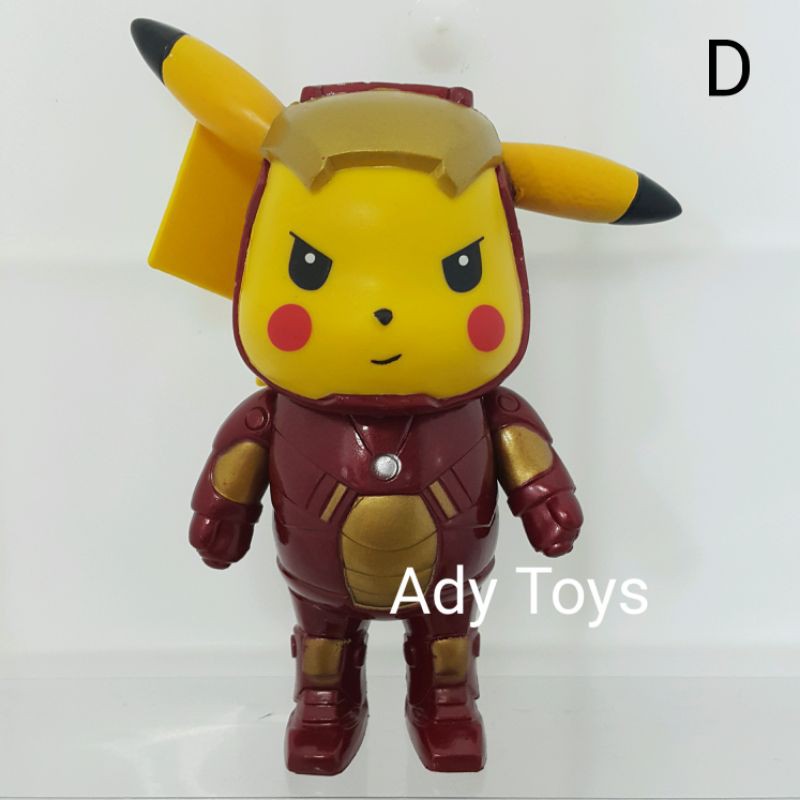 Jual Anime Pikachu Pikachus Skeleton Dissection PVC Figure 12cm ...