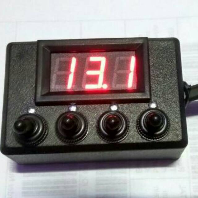 Jual Panel Saklar + Voltmeter Mini | Shopee Indonesia