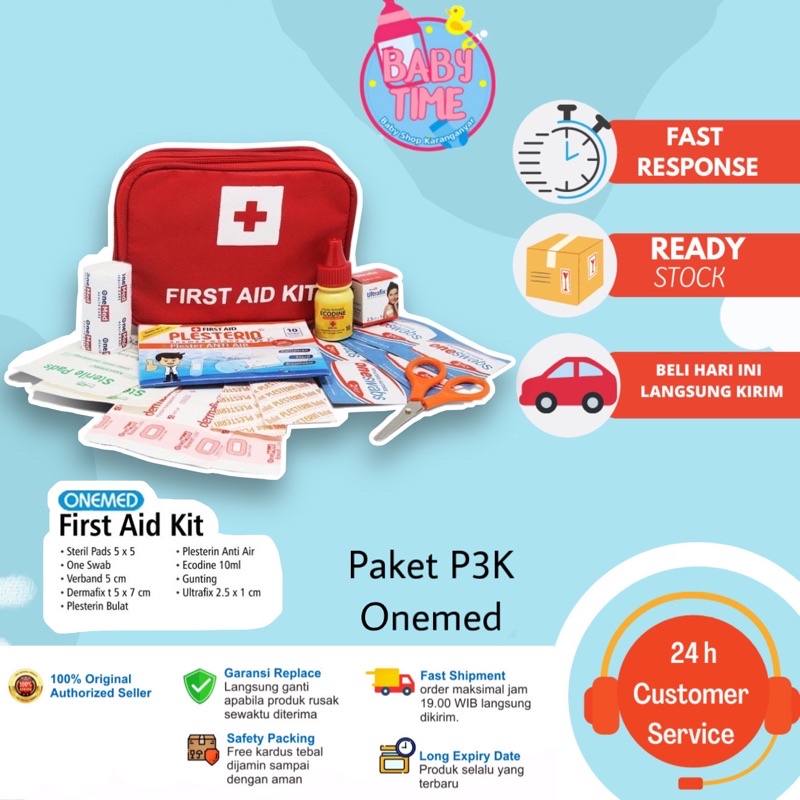 Jual TAS P3K FIRST AID KIT WARNA MERAH | Shopee Indonesia