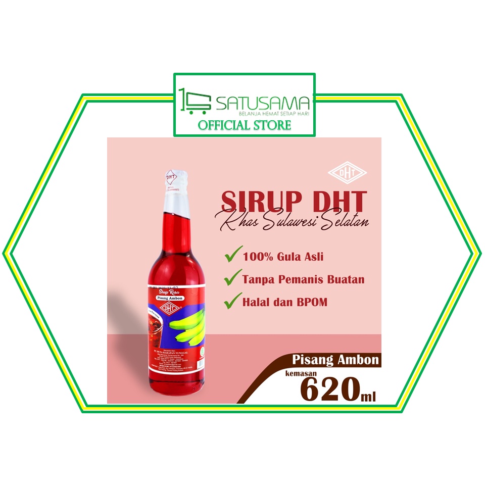 Jual DHT SYRUP PISANG AMBON / SATUSAMA | Shopee Indonesia