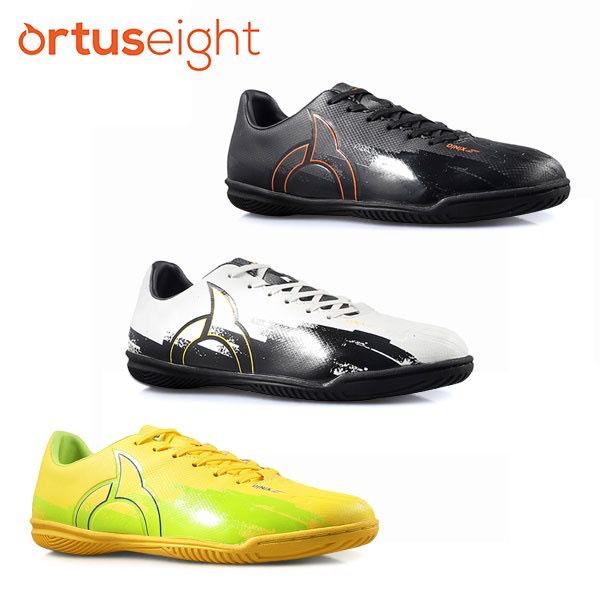 Jual Sepatu Ortuseight Ortus Eight Octane Futsal - HITAM PUTIH KUNING ...