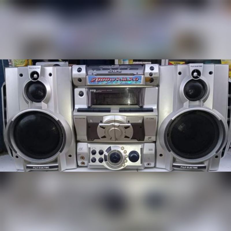 Jual Radio Compo Fuji electric big band pemutar kaset pita bukan sharp ...