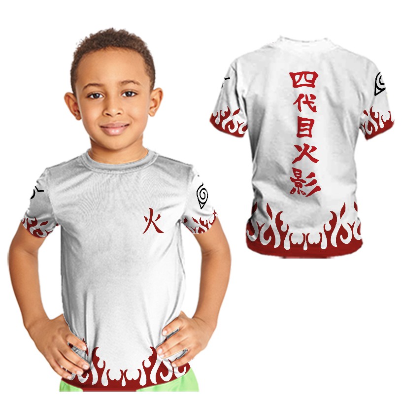 Jual NARUTO - Baju Jersey Kaos naruto hokage Anak Laki-Laki PRINTING ...
