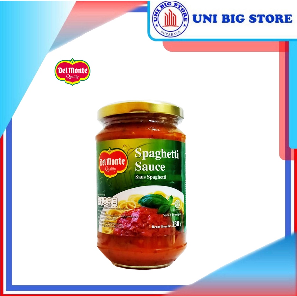 Jual Delmonte Saus Spaghetti Sauce JAR 330 gr Saos Pasta | Shopee Indonesia