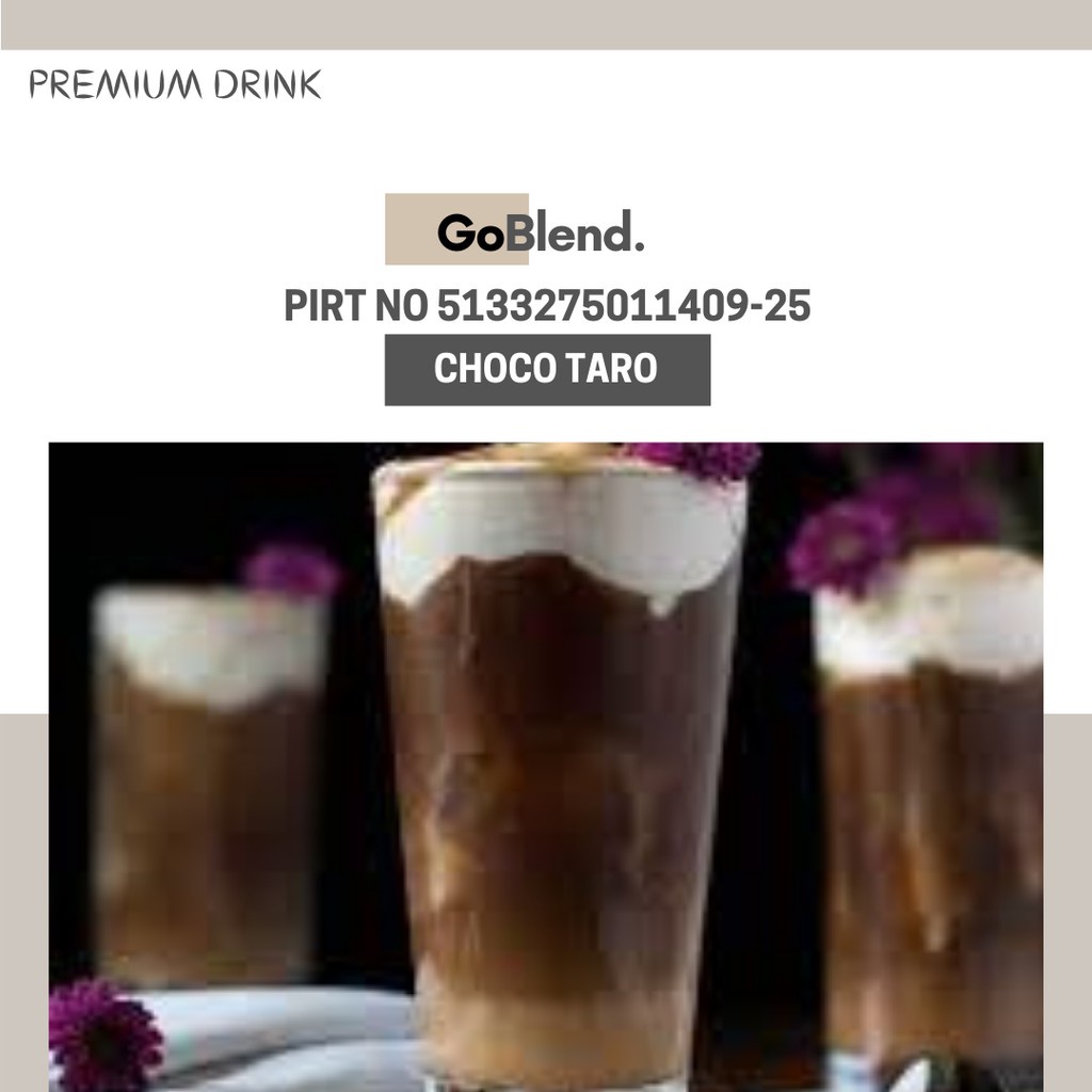 Jual Bubuk Minuman CHOCO TARO 1Kg / Bubuk Rasa CHOCO TARO / CHOCO TARO ...