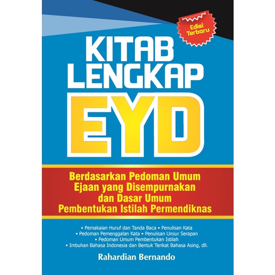 Jual Buku Kitab Lengkap EYD - DIVA Press | Shopee Indonesia