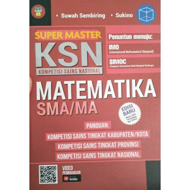 Jual BUKU KSN MATEMATIKA-SUPER MASTER KSN MATEMATIKA SMA | Shopee Indonesia