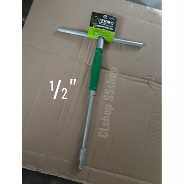 Jual KUNCI T ADAPTOR MATA SOCK TEKIRO gagang sok sambungan shock 1/2" stang fleksibel | Shopee ...