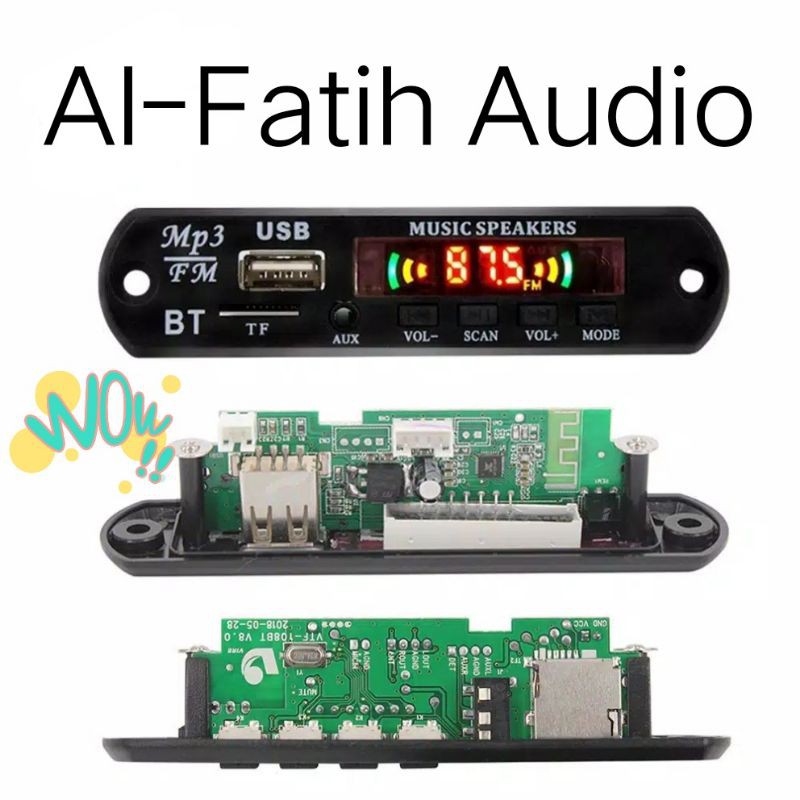 Jual Modul mp3 kit Usb Bluetooth REC | Shopee Indonesia