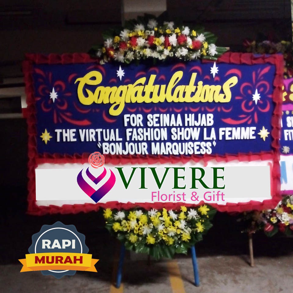 Jual Karangan Bunga Papan Ucapan Congratulations Grand Opening Toko ...