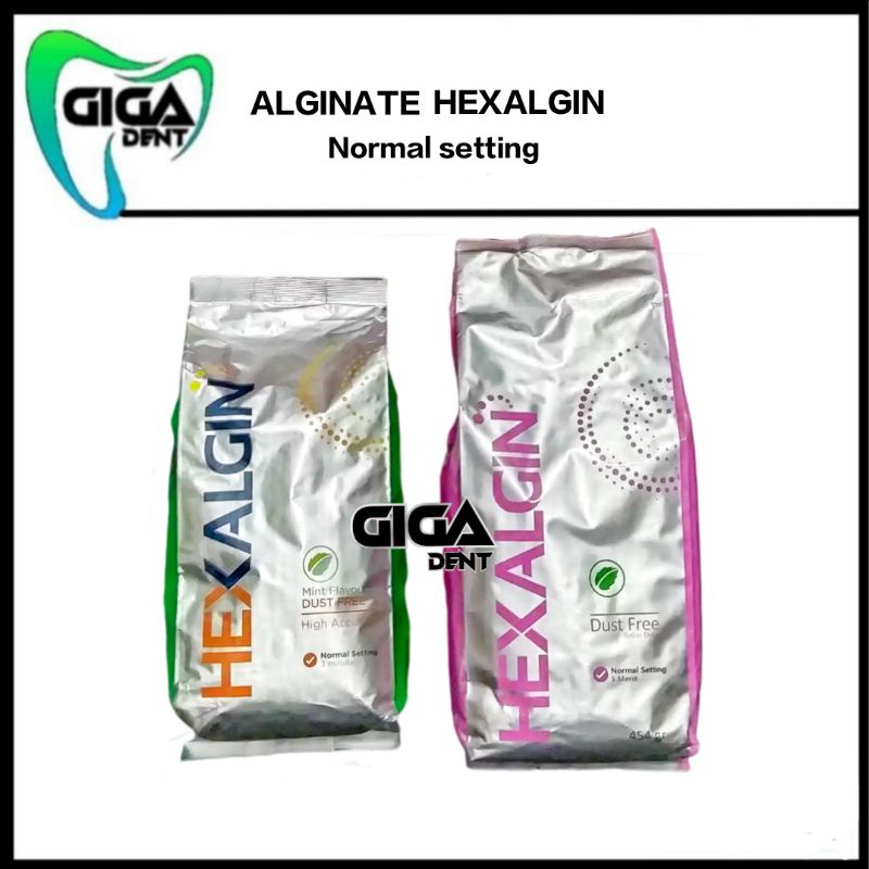 Jual ALGINATE HEXALGIN NORMAL SETTING | Shopee Indonesia