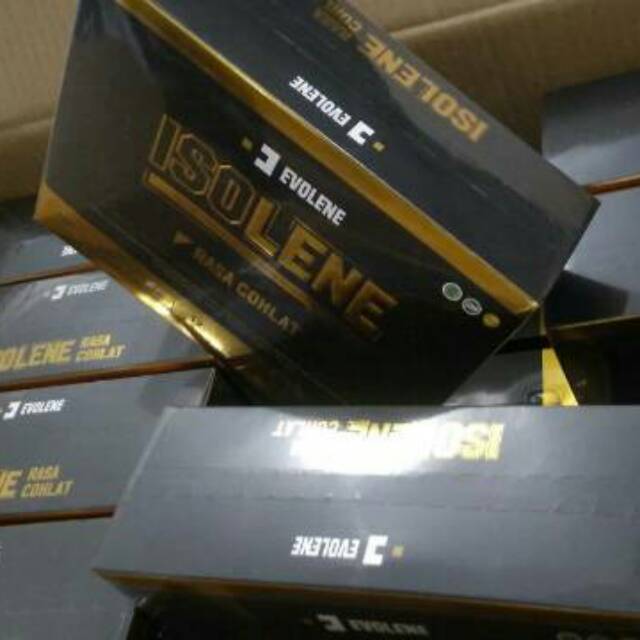 Jual Isolene evolene whey protein isolate isi 12 sachet /paket isolene ...