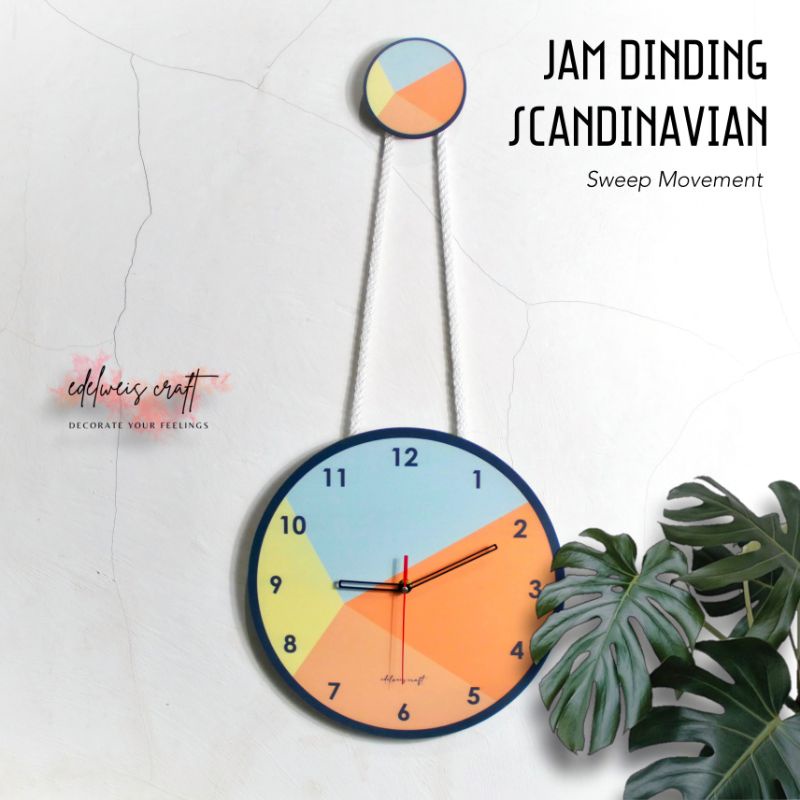 Jual JAM DINDING MINIMALIS / JAM DINDING AESTHETIC / JAM DINDING ...