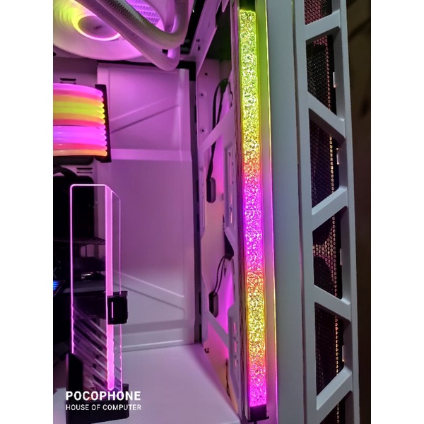 Jual strip led rgb lightning cpu komputer 3 pin male dan 4 pin female ...