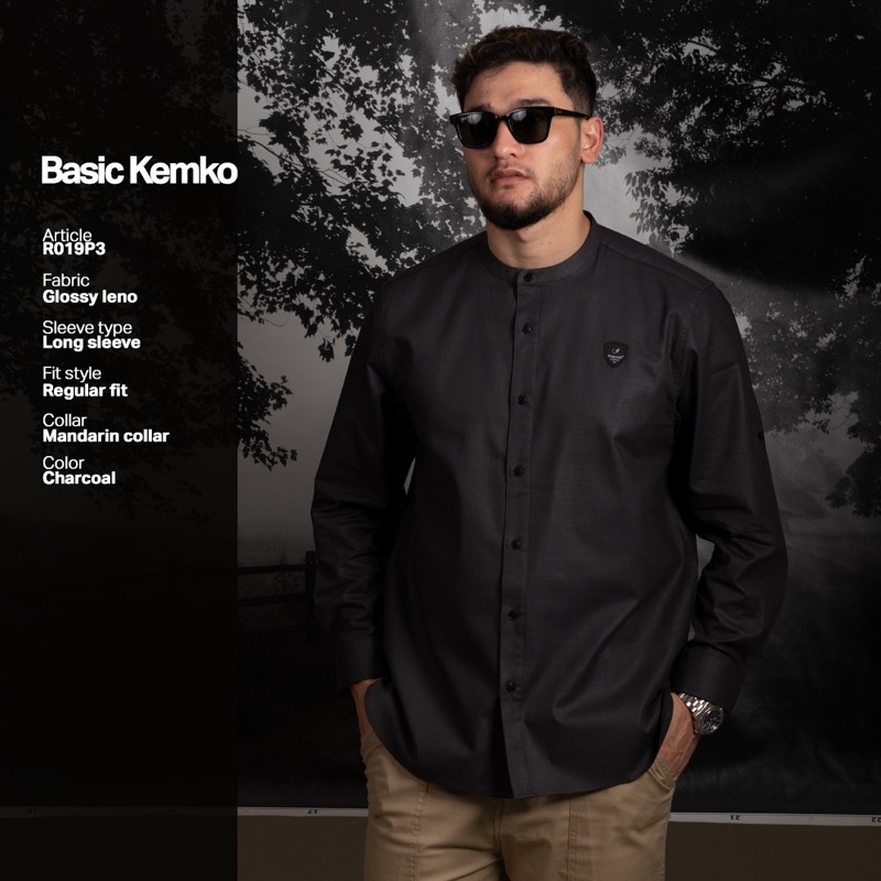 Jual Kemko Samase R019P-3 Black Charcoal | Shopee Indonesia