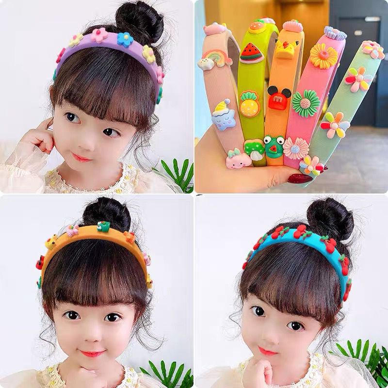 Jual MILO-BANDANA ANAK ANTI PATAH / BANDO ANAK PEREMPUAN KARAKTER ...