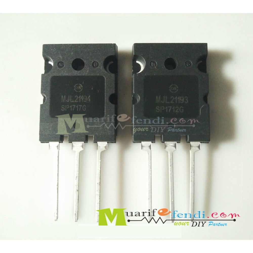 Jual Transistor Final MJL 21193 MJL 21194 - MJL21193 MJL21194 ORIGINAL ...