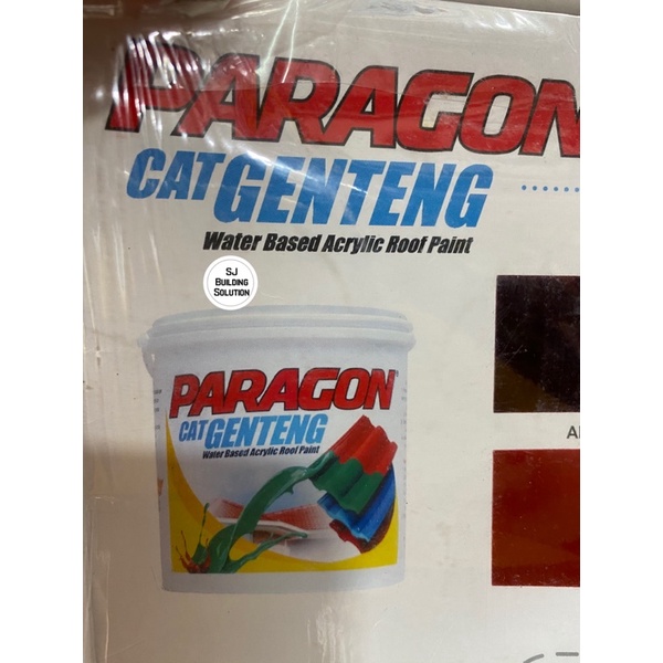 Jual Cat Genteng Paragon / Cat Paragon Genteng 4 kg 4kg Bagus Cat ...
