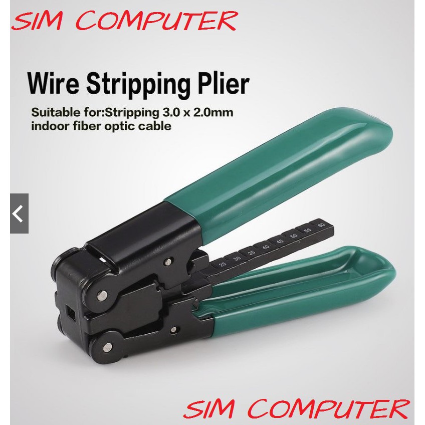 Jual Tang Pengupas Stripper Dropcore Fiber Optic Tools FO Drop Cable ...