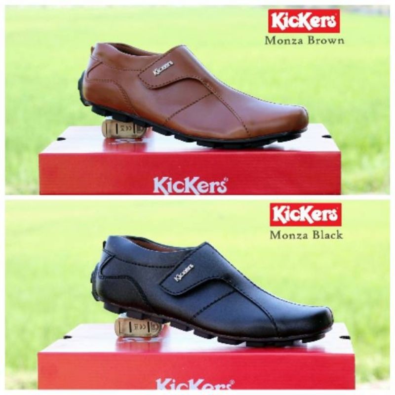 Jual Sepatu Pantofel Pria Kickers Steven Kerja Cowo Formal Dinas Slop ...