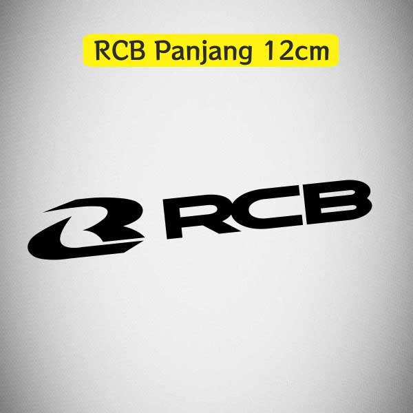 Jual Stiker RCB / Sticker Racing RCB / Stiker Viral RCB / Sticker Motor ...