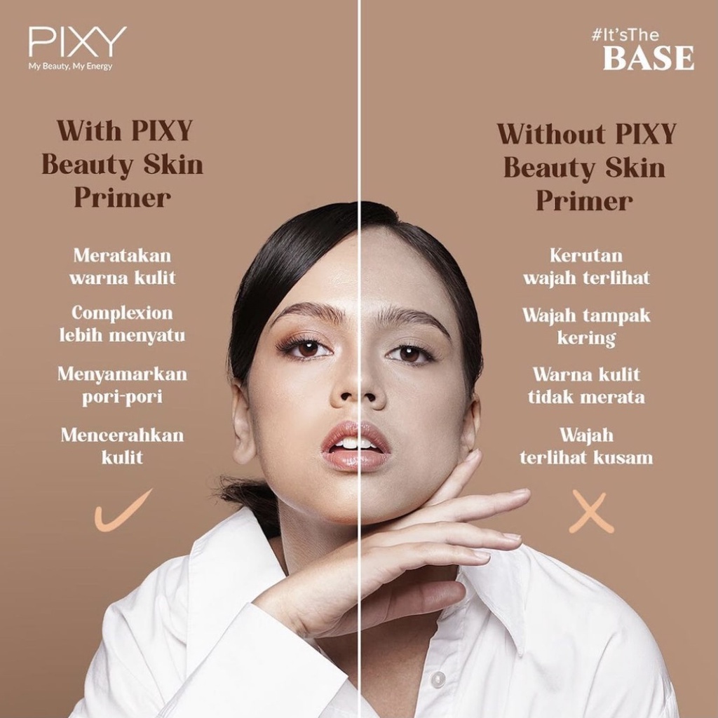 Jual PIXY Make it Glow Beauty Skin Primer | Shopee Indonesia