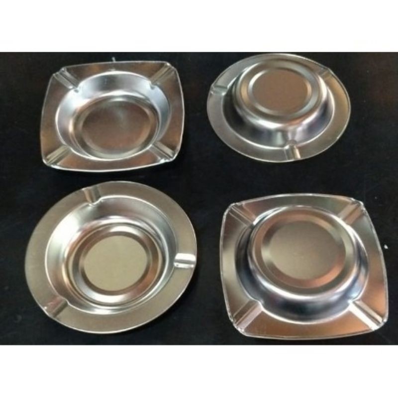 Jual Asbak Abu Rokok Stainless Bulat, Bundar Kuat dan Anti Karat ...