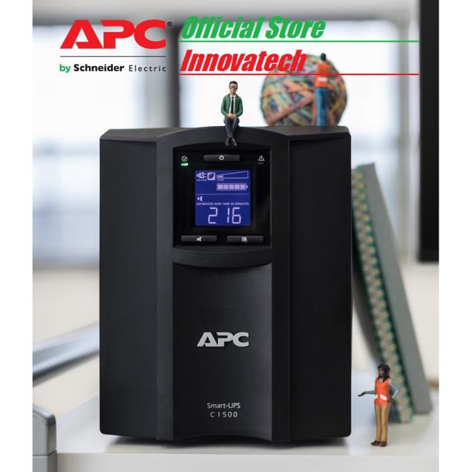 Jual APC SMC1500iC Smart Connect UPS Tower 1500VA 900watt LCD | Shopee Indonesia