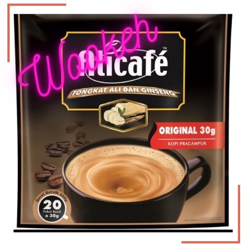 Jual ALICAFE TONGKAT ALI DAN GINSENG ORIGINAL MALAYSIA (isi 20 sachet ...