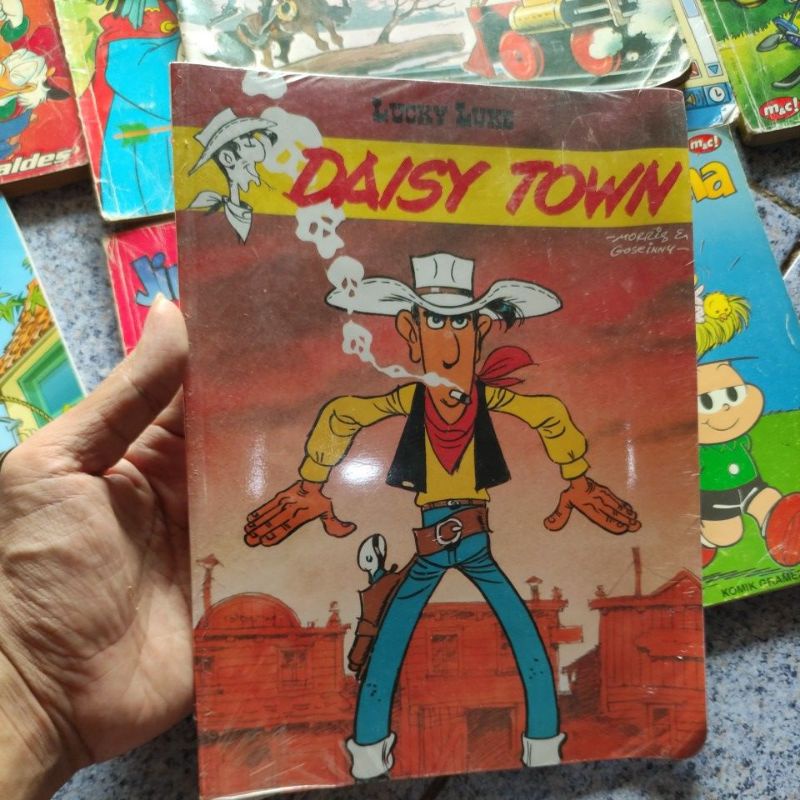 Jual 05-05-2023 Comic Buku Komik anak Tintin lucky luke Ghostbuster ...