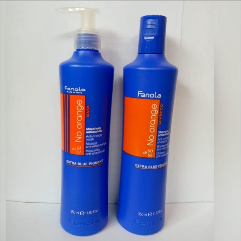 Jual FANOLA NO ORANGE SHAMPOO 100ML / BLUE SHAMPOO / ANTI YELLOW MASK ...