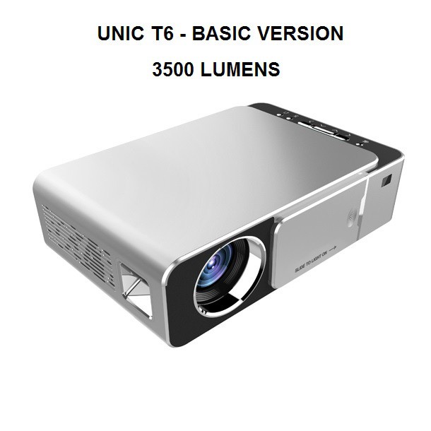 Jual UNIC T6 - LED 720P HD Home Projector 3500 Lumens - Basic Version ...